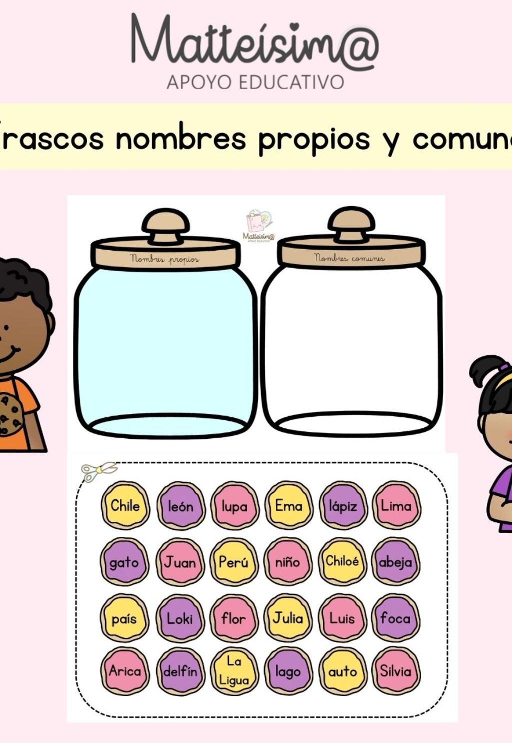 Actividades lección ojo – Matteisima