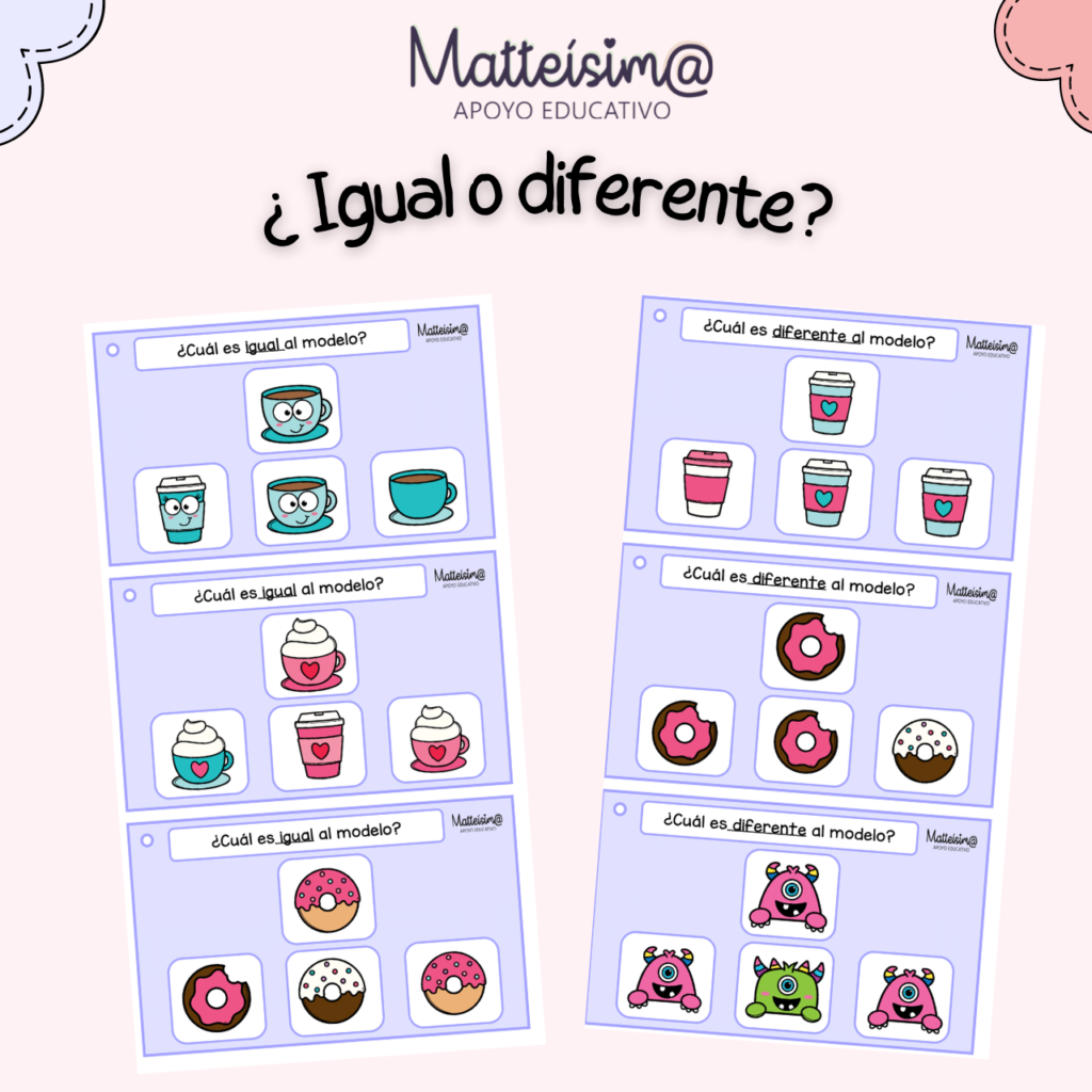 ¿ Igual o diferente? – Matteisima