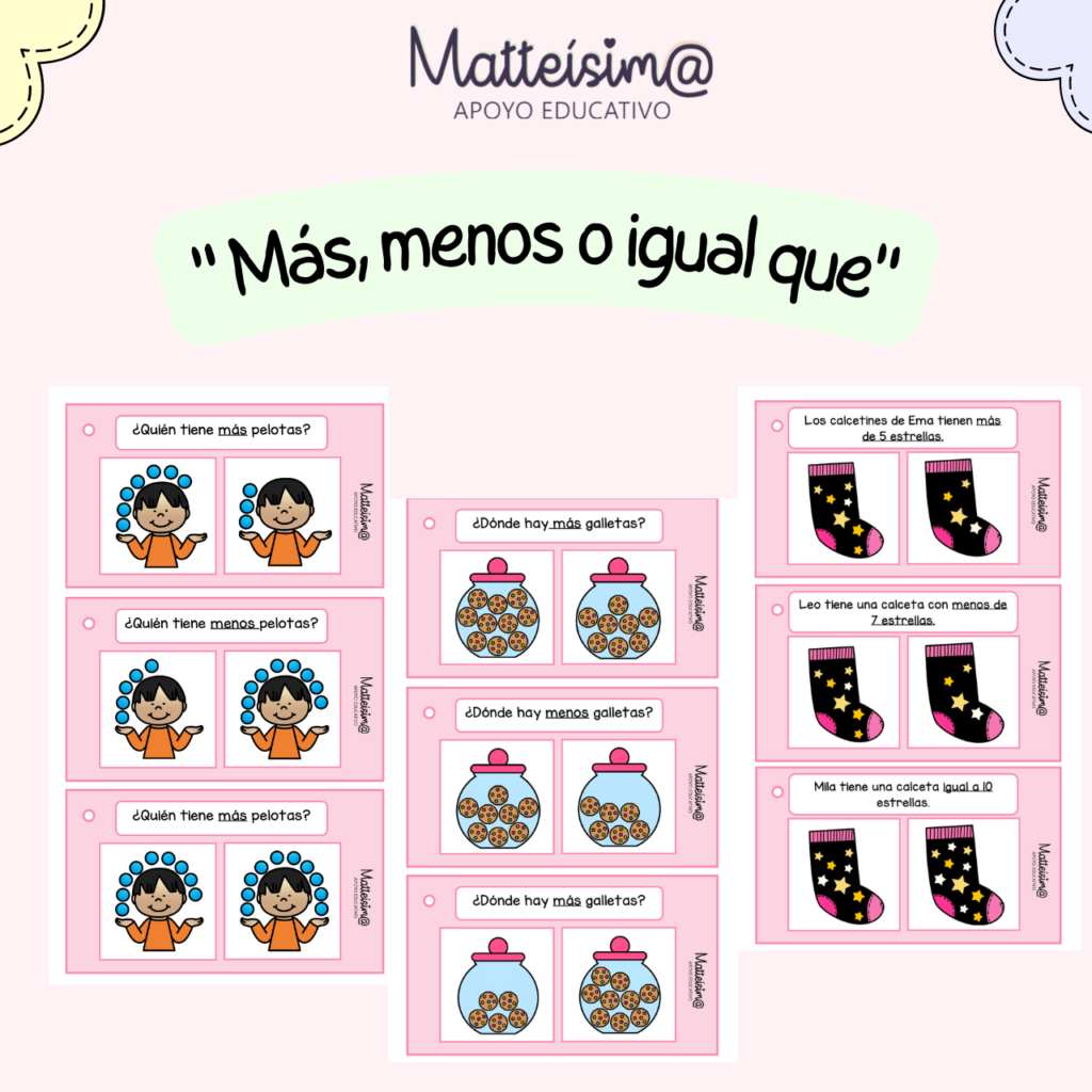 Más, menos o igual que – Matteisima