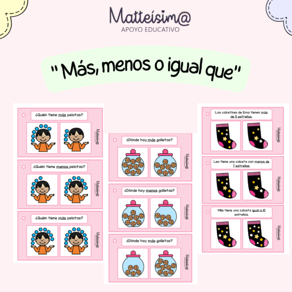 Más, menos o igual que – Matteisima