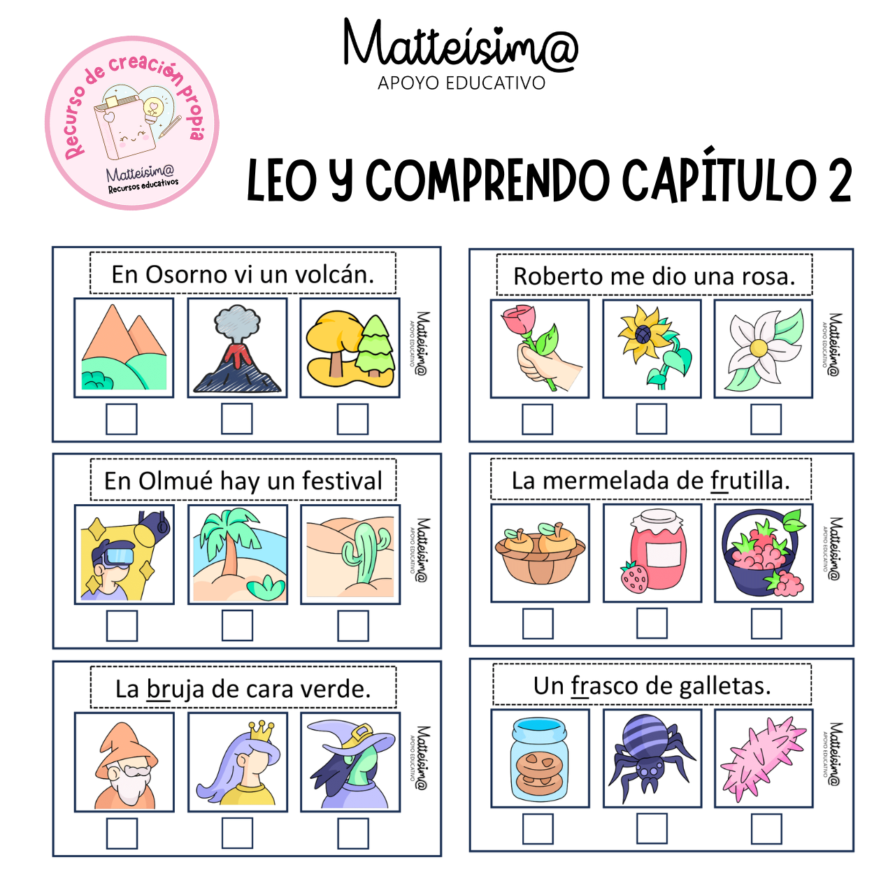 Leo y comprendo capítulo 2 – Matteisima